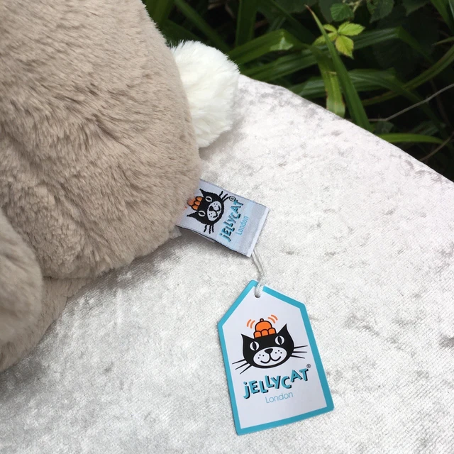 NEW WITH TAG Jellycat Medium Bashful Beige Bunny Soft Plush Toy 31cm £ ...