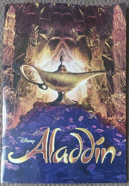 DISNEY ALADDIN MUSICAL Theatre Programme Alhambra Bradford £12.00 ...