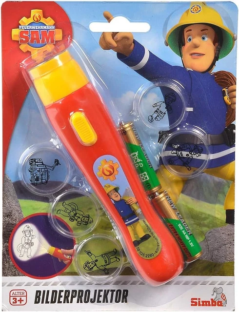 SIMBA 109252280 FEUERWEHRMANN Light Projector Fireman Sam EUR 18,84 ...