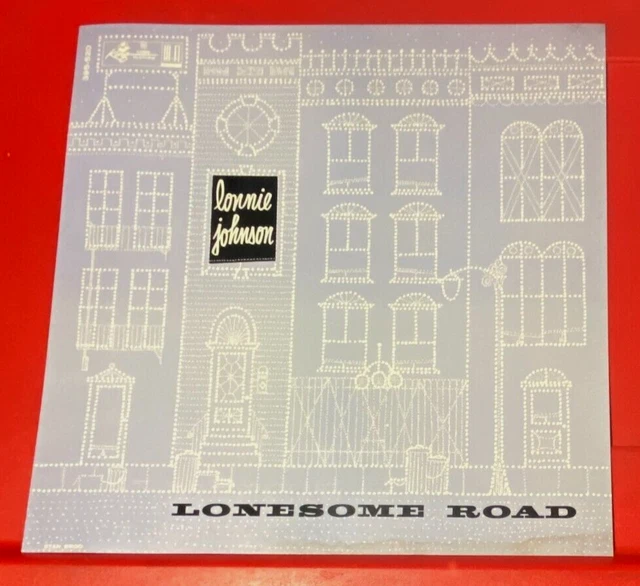 LONNIE JOHNSON LONESOME Road Album Cover Art PICTURE / PRINT 12" x 11.5 ...