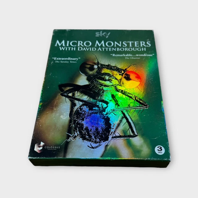 MICRO MONSTERS WITH David Attenborough Bugs Documentary Region 2 $11.00 ...