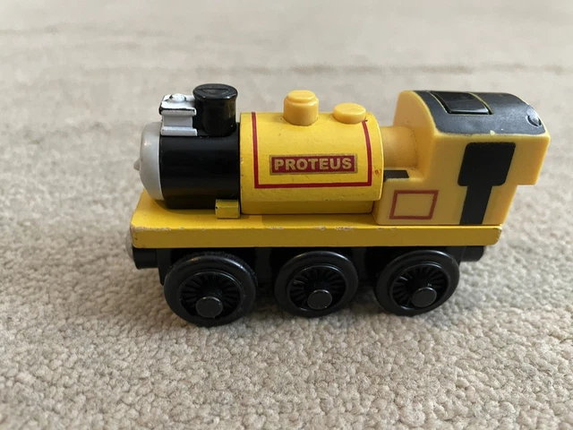 WOODEN THOMAS AND Friends Railway Trains: Proteus £8.00 - PicClick UK