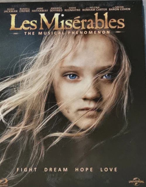 LES MISERABLES: RARE MediaBook Edition (Blu-ray Within A Book *LIKE NEW ...