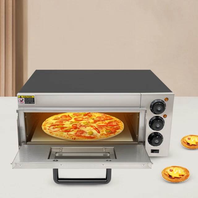INDOOR ELECTRIC COUNTERTOP Pizza Oven 1800w 20l/5.28gal Commercial ...