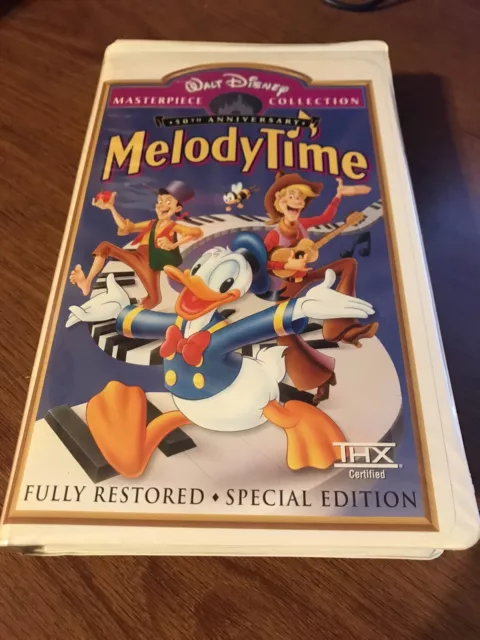 MELODY TIME VHS Walt Disney Masterpiece Collection £6.28 - PicClick UK