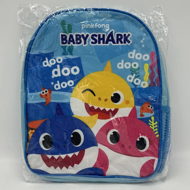 PINKFONG BABY SHARK Junior Backpack - Kids Character School Bag with ...
