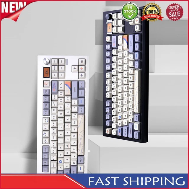 KITS DE TECLADO mecánico GMK87 teclado ergonómico con perno y pantalla para Win/Mac EUR 68,26 ...