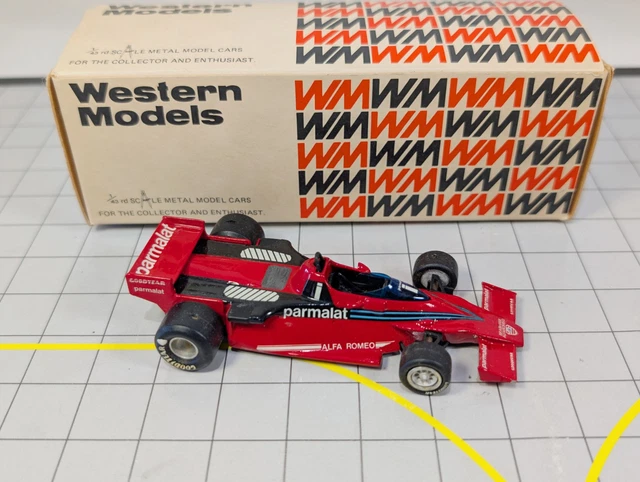BRABHAM PARMALAT F1 BT46B Fan Car 1978 Formula 1 Western Models Kit 1: ...