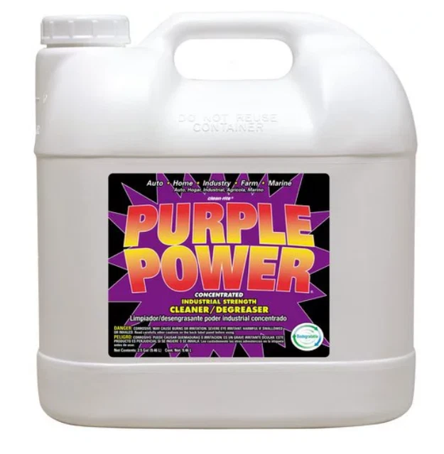 PURPLE POWER CONCENTRATE Cleaner/Degreaser, 1 Gallon/2.5 Gallons NEW ...