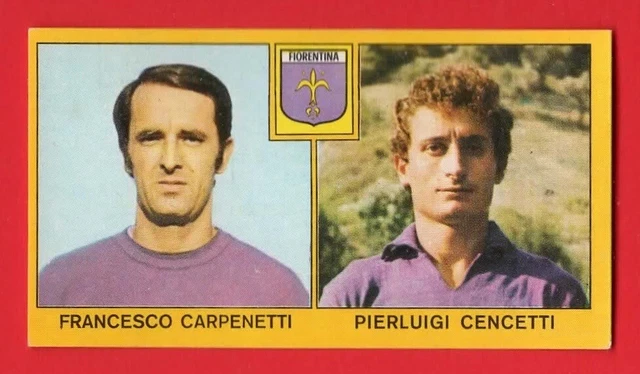 FIGURINA CALCIATORI PANINI 1969/70 - Recupero - Carpenetti/.. - Fiorentina EUR 1,00 - PicClick IT
