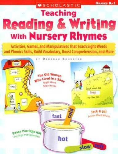 TEACHING READING & Writing With Nursery Rhymes: Activities, Games, and ...