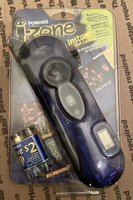 POLAROID I ZONE Camera Backstreet Boys Black & Blue Tour 2001 NEW ...