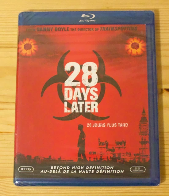 28 DAYS LATER Blu-ray Danny Boyle Cillian Murphy Brand New Rare OOP $59 ...