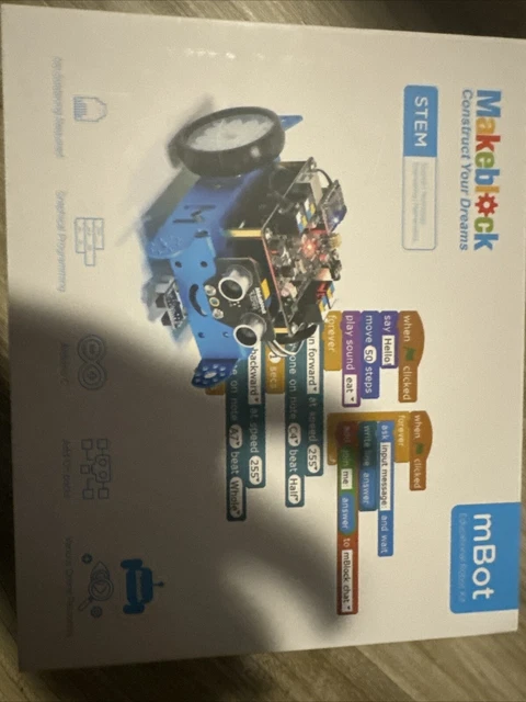 MAKEBLOCK MBOT V1.1-BLUE (Bluetooth Version) Educational Robot Kit ...