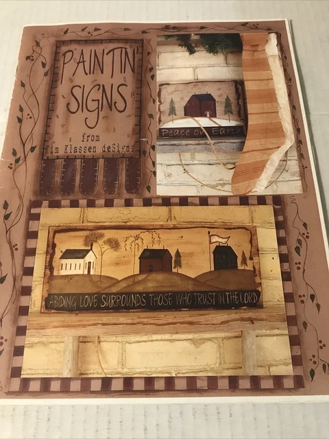 PAINTING SIGNS by Kim Klassen ///21/// $6.21 - PicClick CA