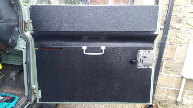 LAND ROVER SERIES 2/2a Front Door full trim driver and passenger doors ...