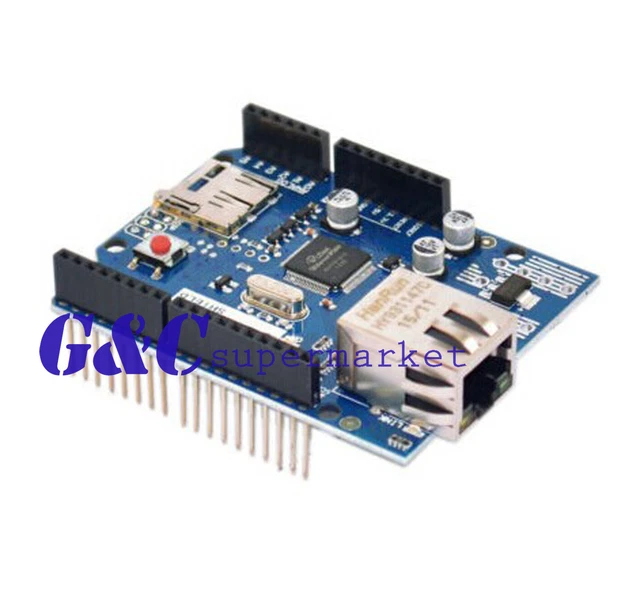 ETHERNET SHIELD W5100 R3 Network Module for Arduino UNO Mega Support ...