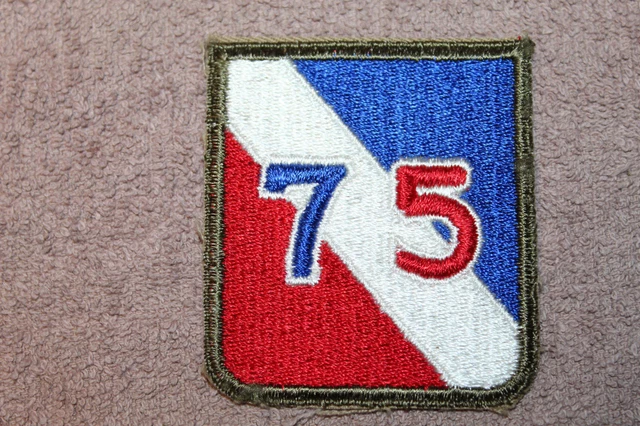 ORIGINAL WW2 U.S. Army 75th Infantry Division Uniform Patch, VG £11.48 ...