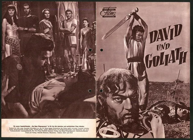 FILMPROGRAMM DNF, DAVID und Goliath, Ivo Payer, Kronos, Orson Welles ...