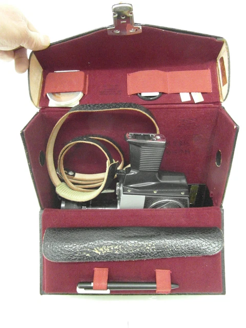D40) BOLEX P4 paillard Zoom Reflex, AUTOMATIC, 8mm Kamera 1965, Leder ...
