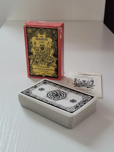 THE HERMETIC TAROT cards by Godfrey Dowson & Stuart Kaplan £9.99 ...