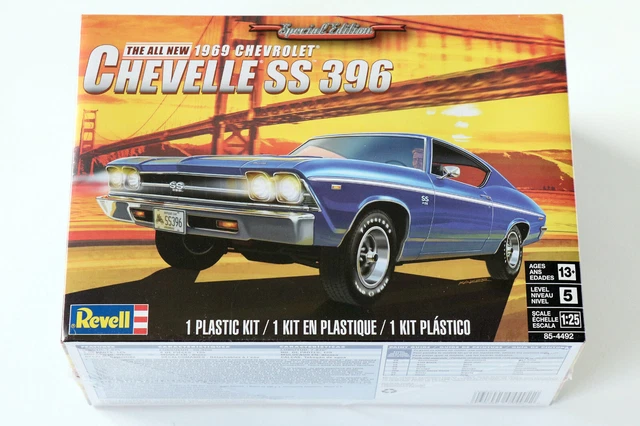 REVELL 85-4492 - 1969 Chevrolet Chevelle SS 396 - Modellbausatz im ...
