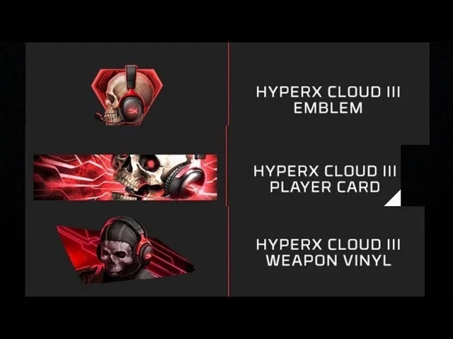 CALL OF DUTY Modern Warfare 3 HyperX MW3 Calling Card + Emblem + Decal ...