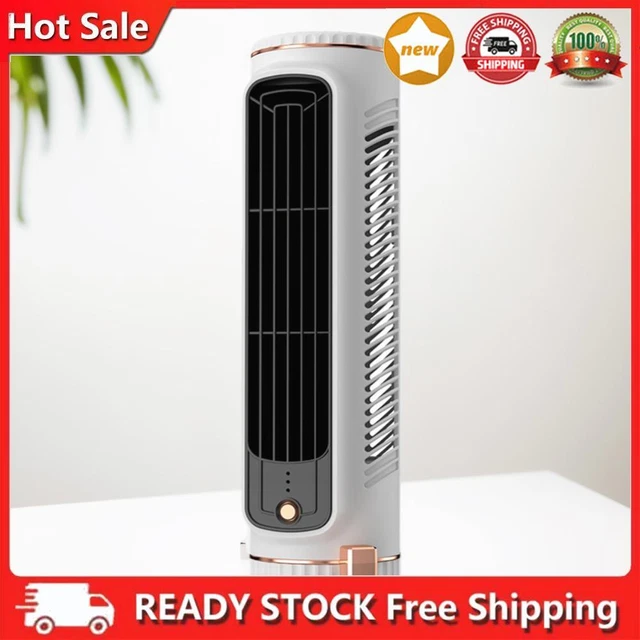 TOWER FAN PORTABLE Air Conditioner Wireless Desk Fans Reusable for Home ...