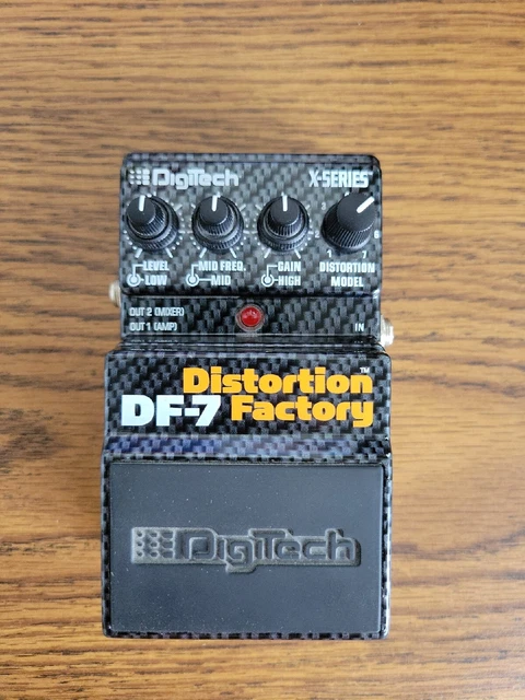 DIGITECH DF7 DISTORTION Factory Effects Pedal Free USA Shipping $105.00 ...