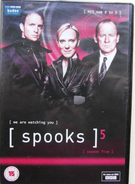 BBC SPOOKS -COMPLETE Series 5 DVD Boxset (5 Discs) - Peter Firth ...
