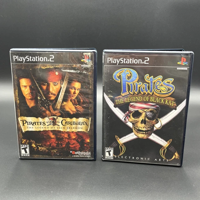 PIRATES OF THE Caribbean, Pirates Legend of Black Kat (2 PS2 ...