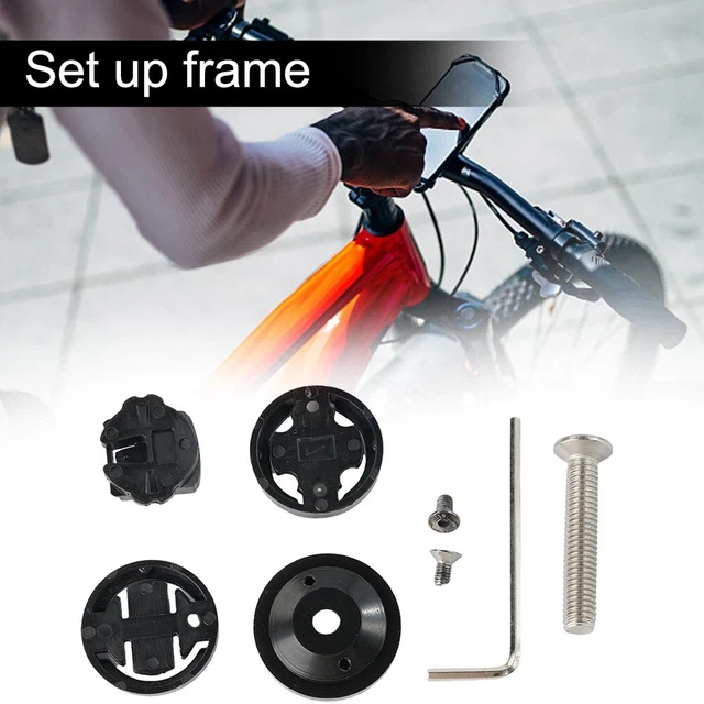 SECURE STEM TOP Cap Mount for Bike GPS Suitable for Garmin Bryton Edge ...