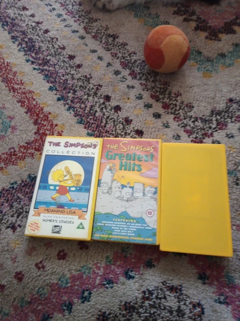 THE SIMPSONS VHS Bundle The Simpsons Collection.Greatest Hits And Too ...