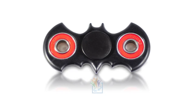 BATMAN FIDGET SPINNERS Hand spinner noir, blanc, rouge, bleu, vert ...
