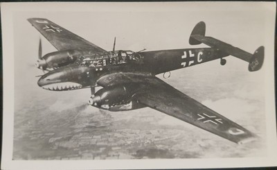 PHOTO SERIES WW2 : MESSERSCHMITT BF-110 _ LUFTWAFFE £4.28 - PicClick UK