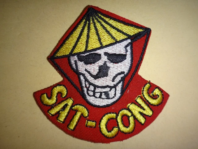 VIETNAM WAR &SAT CONG" (Kill Viet Cong) Patch £10.01 - PicClick UK