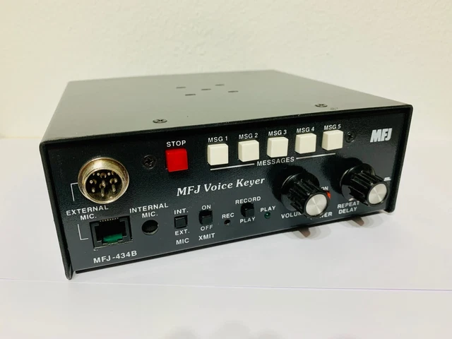 MFJ-434B - VOICE Keyer, 8-Pin rund & Modular / HAM Contest Funk EUR 159 ...