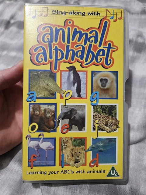 ANIMAL ALPHABET VHS £5.99 - PicClick UK