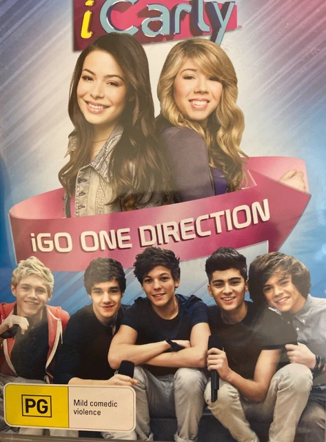 ICARLY - IGO One Direction NEW/sealed region 4 DVD (Nickelodeon kids tv ...