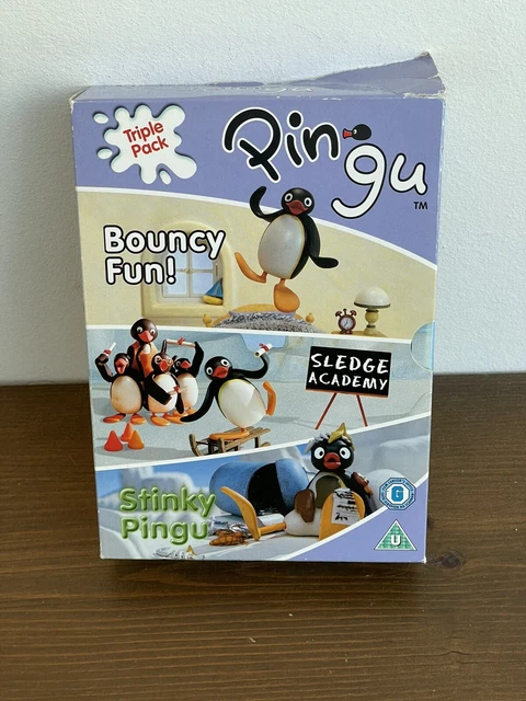 PINGU: TRIPLE COLLECTION Pack DVD (2006) cert U 3 discs bouncy fun ...