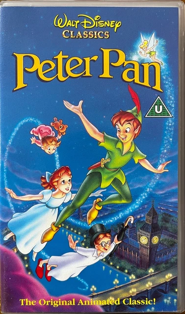 PETER PAN (VHS, 2001) - Walt Disney Classics - Like New £4.99 - PicClick UK