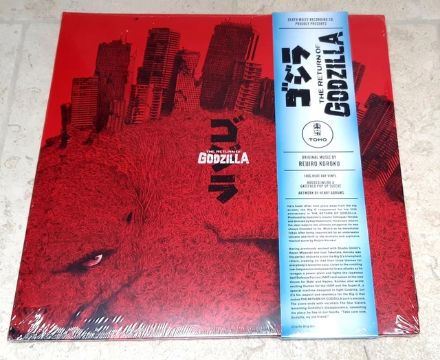 THE RETURN OF Godzilla soundtrack Heat Ray vinyl LP Numbered Death ...