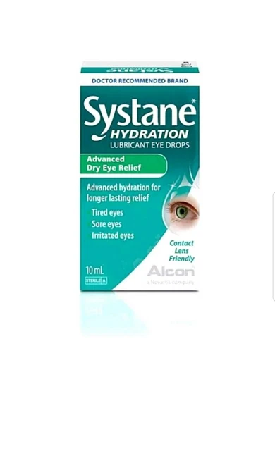 SYSTANE HYDRATION LUBRICANT Eye Drops Advanced Dry Eye 10ml - EXP 09/24 ...