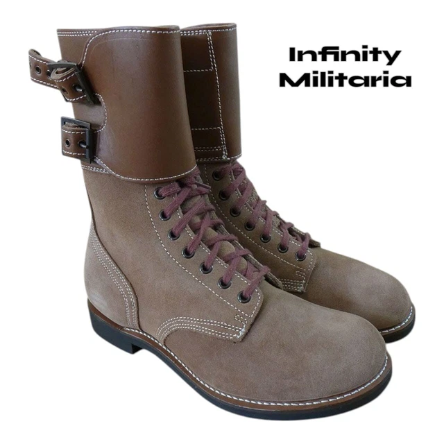 WW2 US ARMY Roughout Ankle Service Boot With 2 Buckles. US Army Boot ...