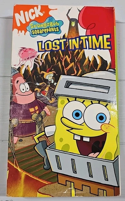SPONGEBOB SQUAREPANTS: LOST in Time VHS 2006 Nickelodeon Cartoon $34.77 ...
