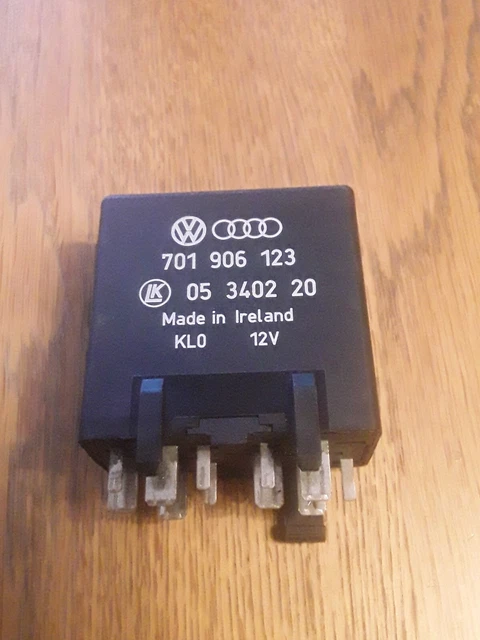 VW T4 TRANSPORT ABL 1.9TD Fuel Pump/Glow Plug Relay 137. Part Number ...