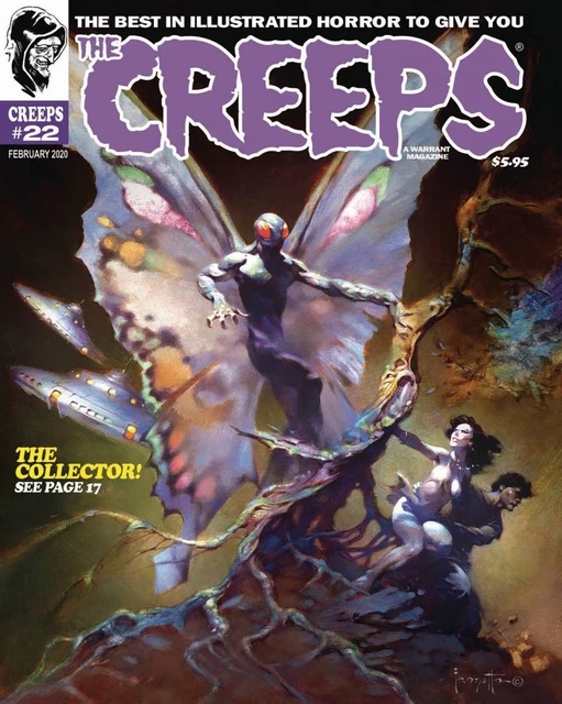 THE CREEPS #22, February 2020 (Frank Frazetta, Horror Comics) Warrant ...