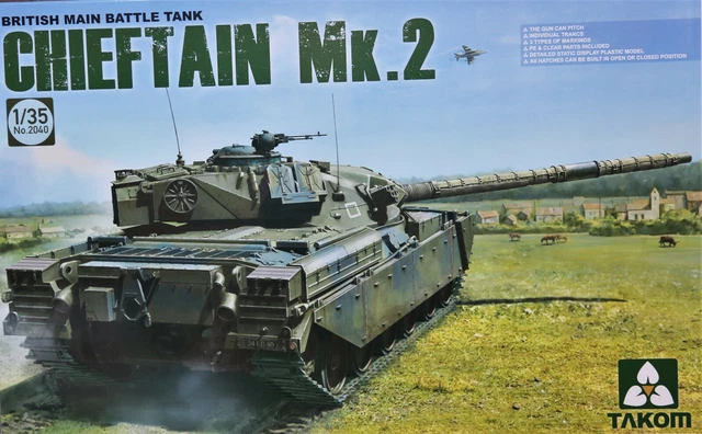 TAKOM TAK2040 &BRITISH MAIN BATTLE TANK CHIEFTAIN MK.2" in 1:35 EUR 59 ...