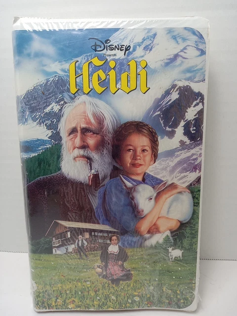 VINTAGE NEW SEALED Disney HEIDI 1993 VHS Movie Clamshell Case Jane ...