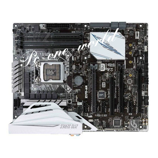ASUS Z170-AR MOTHERBOARD LGA 1151 DDR4 Intel Z170 SATA3.0 USB3.1 HDMI ...
